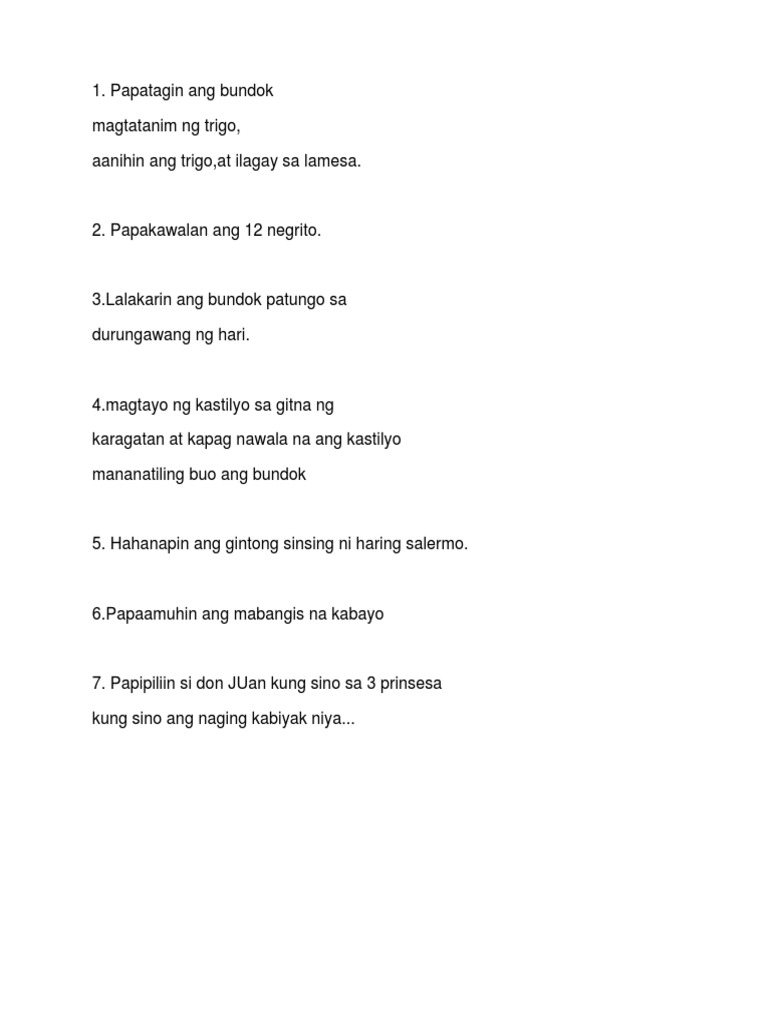 7 Utos Ni Haring Salermo | PDF