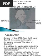 Adam Smiths Theory of Economic Development | PDF | Capitalism ...