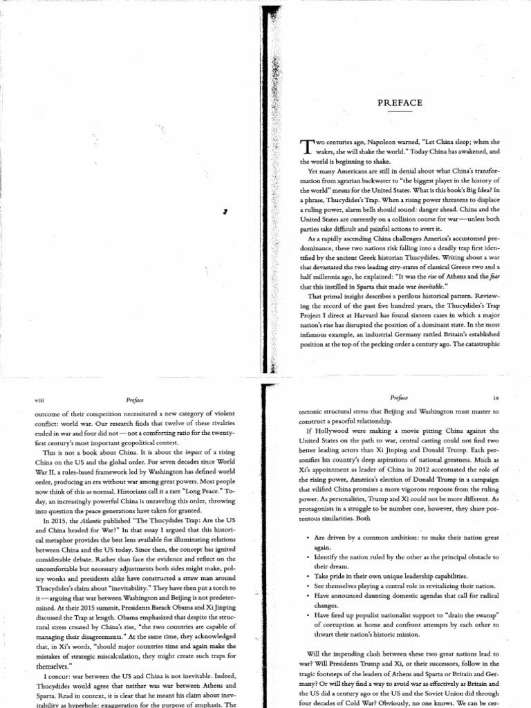 Trampa Tucidides - Allison | PDF