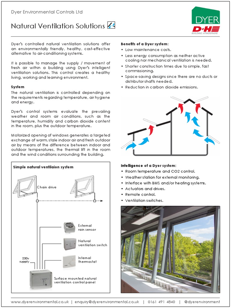Natural Ventilation Solutions | PDF | Hvac | Ventilation (Architecture)