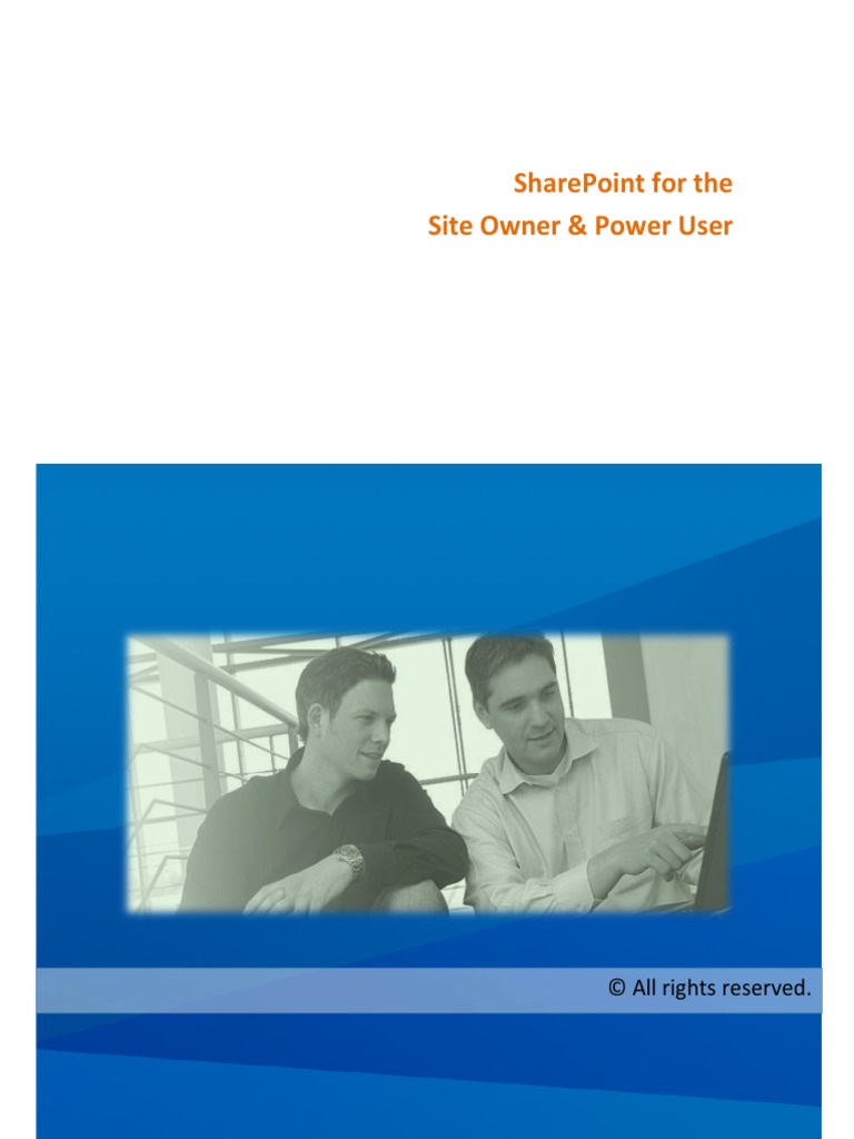 Tutorial To Get PRO With SharePoint | PDF | Share Point | Office 365