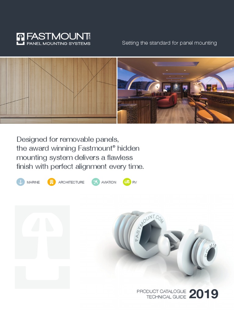 FM Catalogue 05 19-Fastmount Panels Fixings | PDF | Adhesive | Drywall