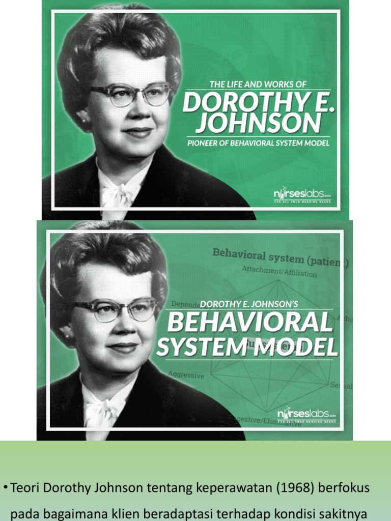 Teori Keperawatan Dorothy Johnson | PDF