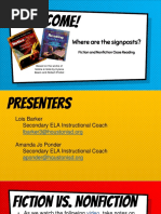 Six Reading Signposts | PDF | Insight | Reading Comprehension