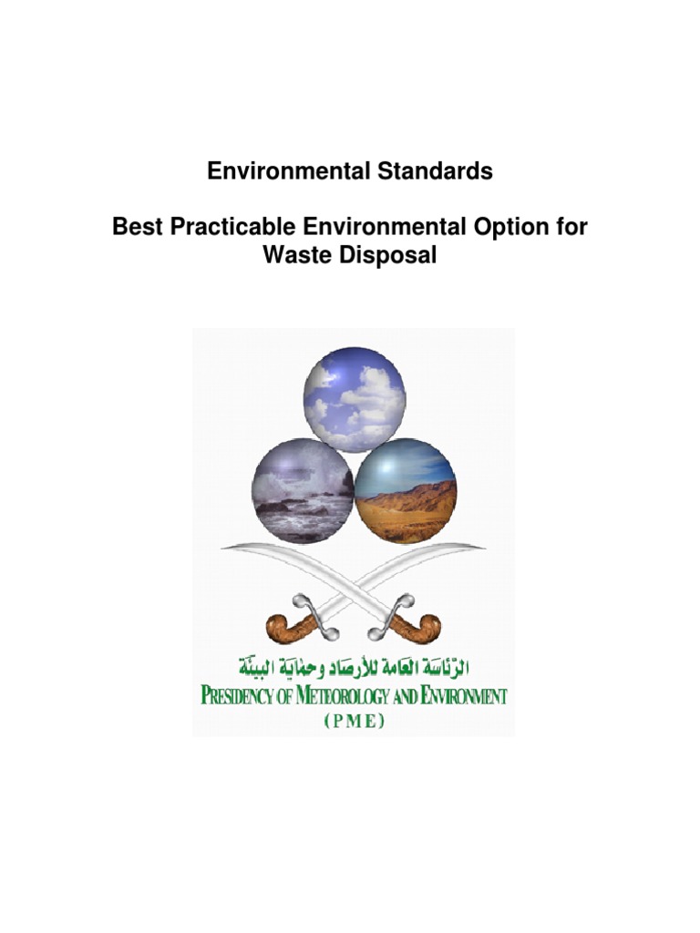 6-National Environmental Standards-Best Practicable Environmental ...