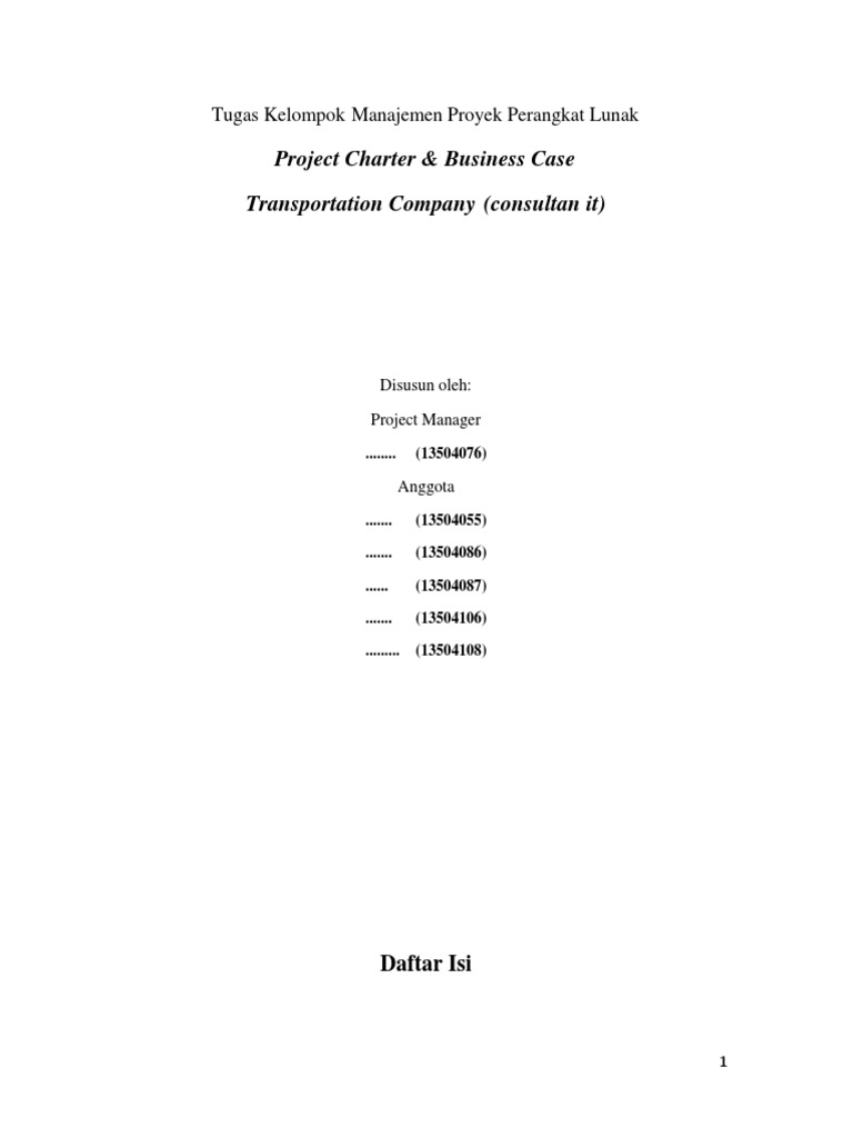 Contoh Proposal Proyek PDF | PDF