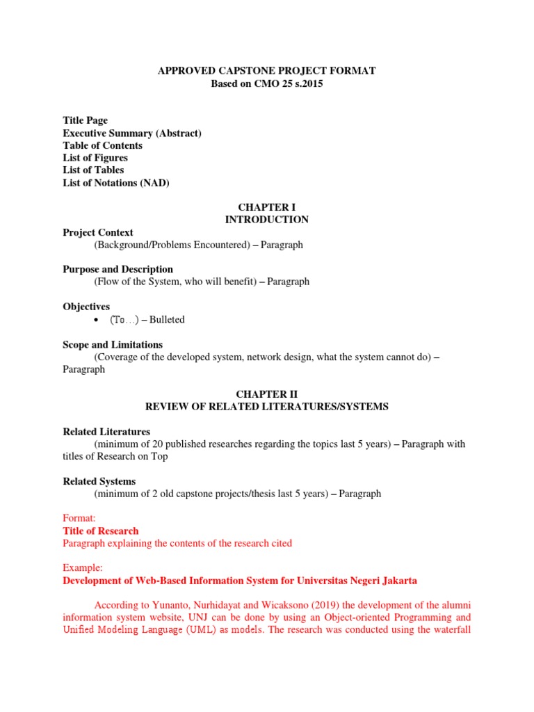 Approved Capstone Format | PDF | Usability | Data Analysis