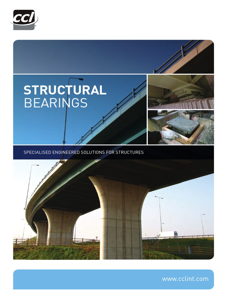 CCL Structural Bearings Brochure LR PDF | PDF | Bearing (Mechanical ...