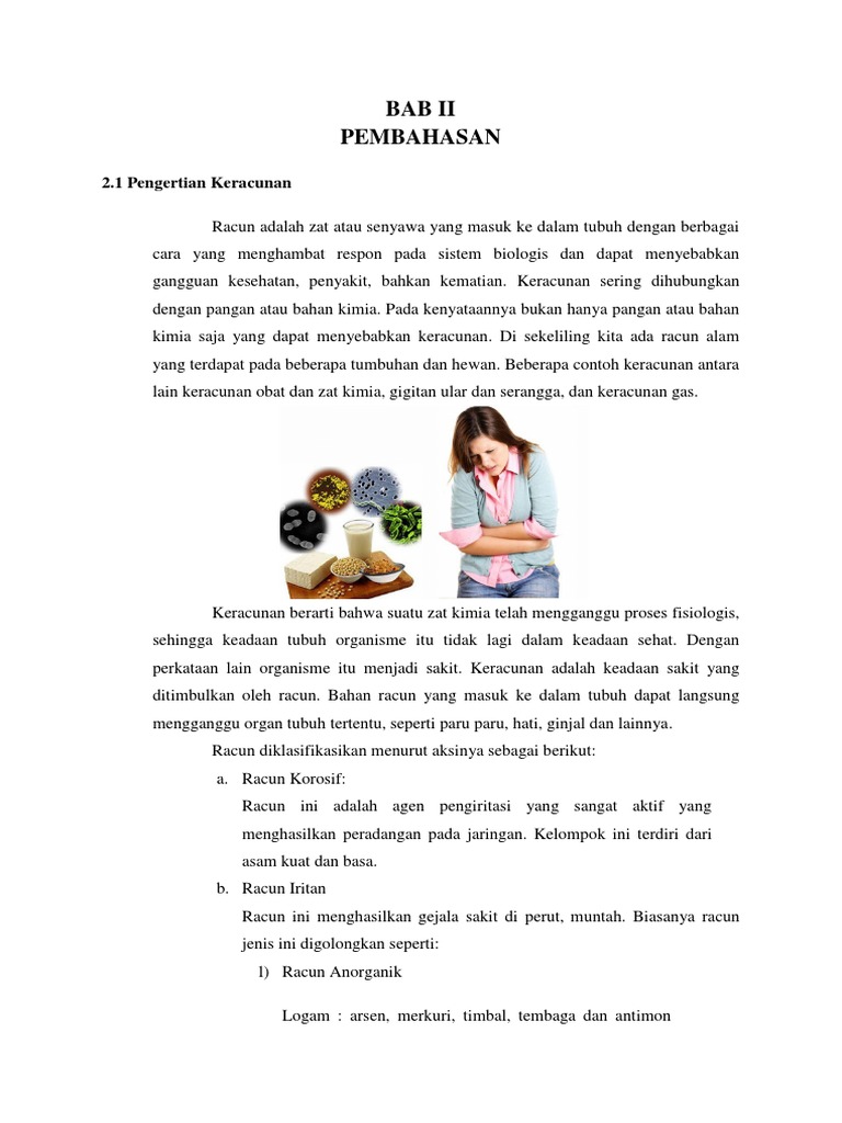 Mekanisme Dan Gejala Keracunan | PDF