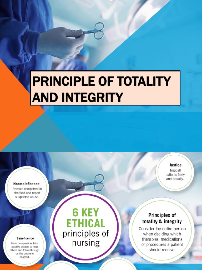 Principle of Totality and Integrity | PDF | Organ Donation | Organ ...