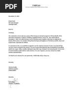 Solicitation Letter Sample Template For Donation Drive For Calamity ...