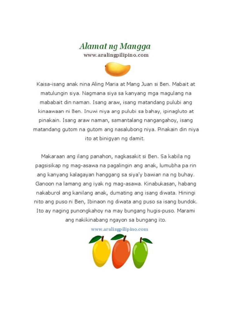 Mga Alamat | PDF