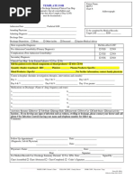 Discharge Card | PDF