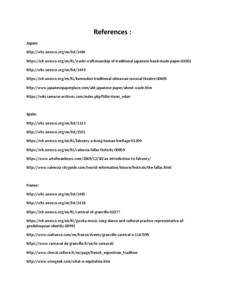 Tangible and Intangible Cultural Heritage (Part 1) | PDF | Cultural ...