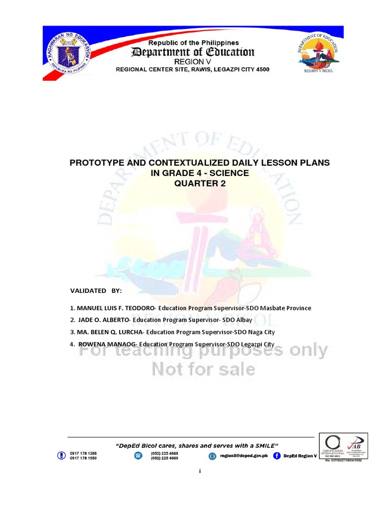 Science Grade 4 Q2 | PDF | Digestion | Kidney