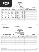 PWD Masterlist Template | PDF