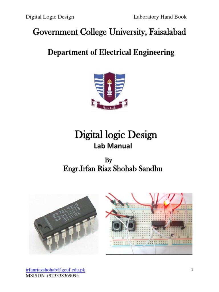 Digital Logic Design Lab Manual Pdf Passivity Engineering