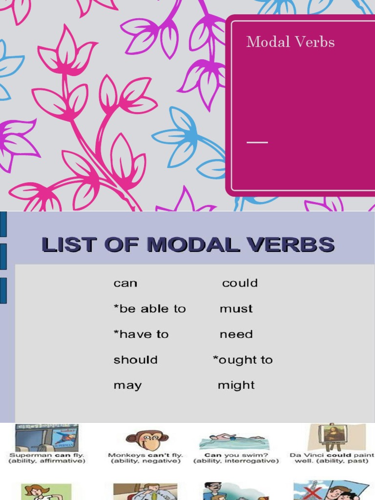 Modal Verbs | PDF | Verb | Language Mechanics