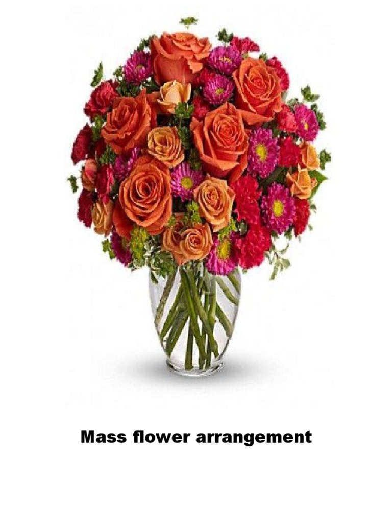 Mass Flower Arrangement | PDF