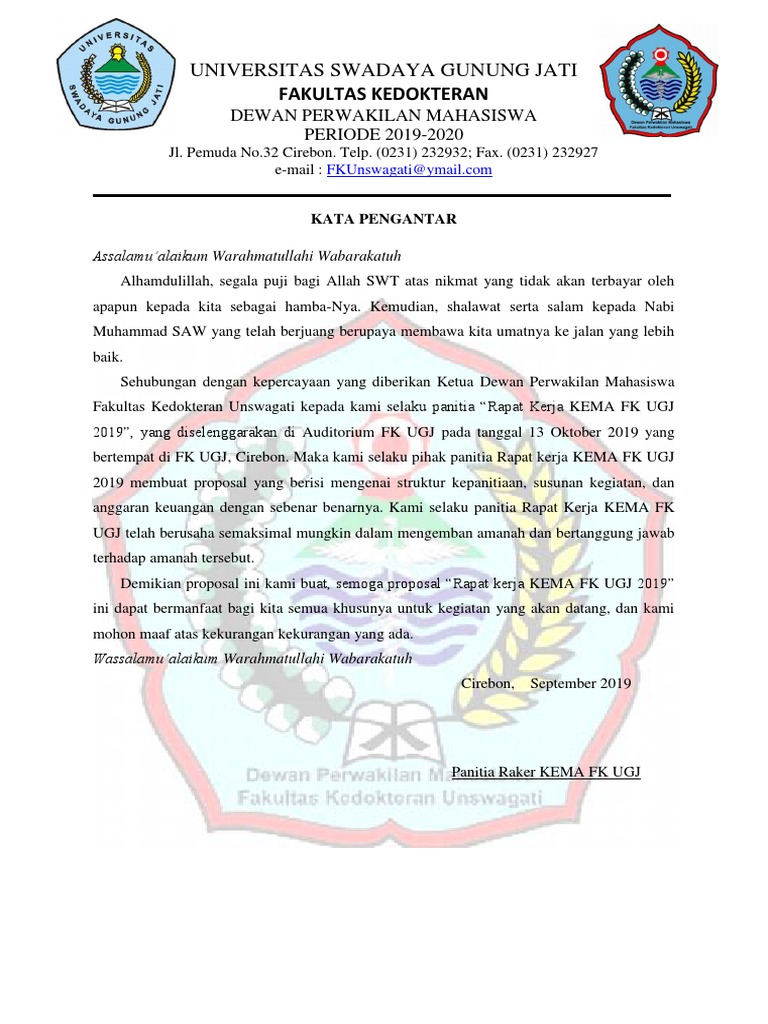 Proposal Raker 2019 | PDF