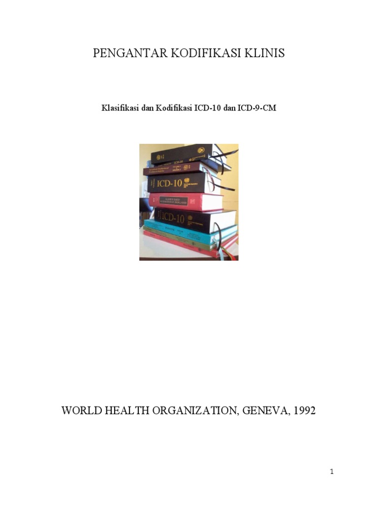 Klasifikasi ICD-10 untuk Infark Serebri | PDF