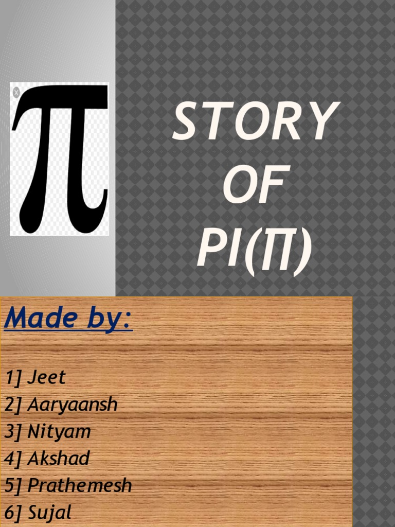 History of Pi | PDF | Pi | Circle