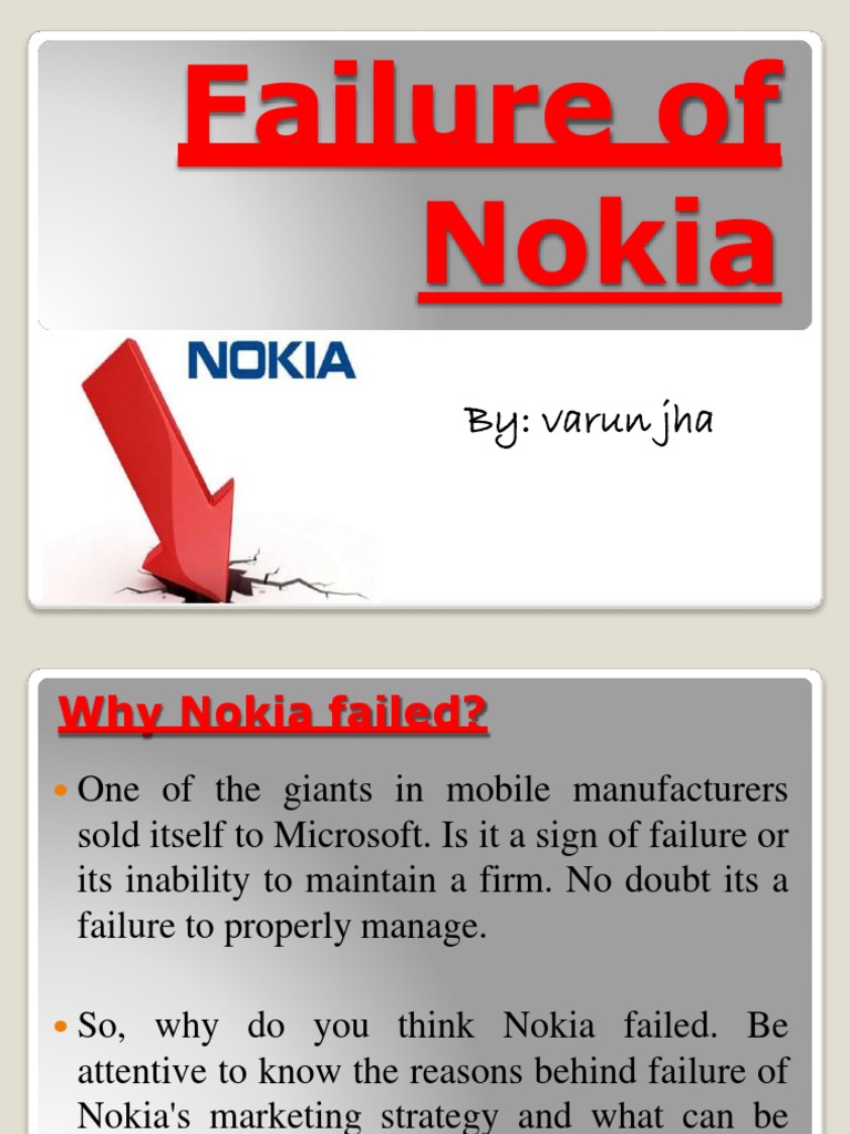 Nokia Failure | PDF | Nokia | Android (Operating System)