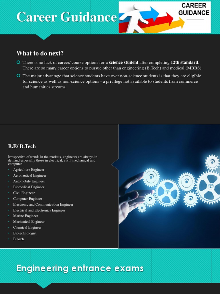 Career Guidance: What To Do Next? | PDF | Qualifications | Engineering