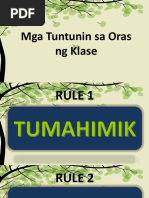 Mga Pamantayan Sa Klase | PDF