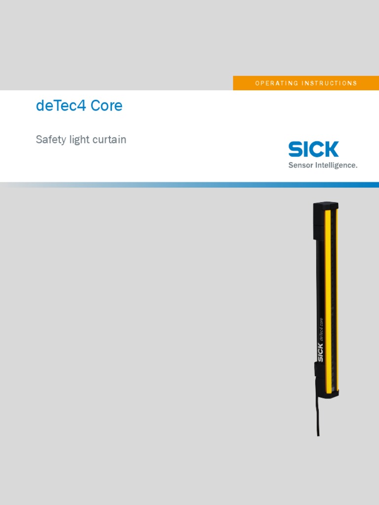 Operating Instructions DeTec4 Core en IM0048011 | PDF | Safety | Copyright