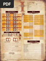 Dark Heresy 2nd Edition Character Sheet Printer Friendly PDF | PDF
