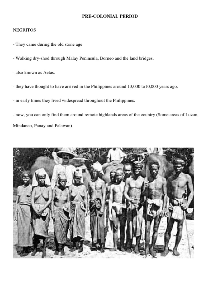 Negritos Architecture | PDF | Philippines