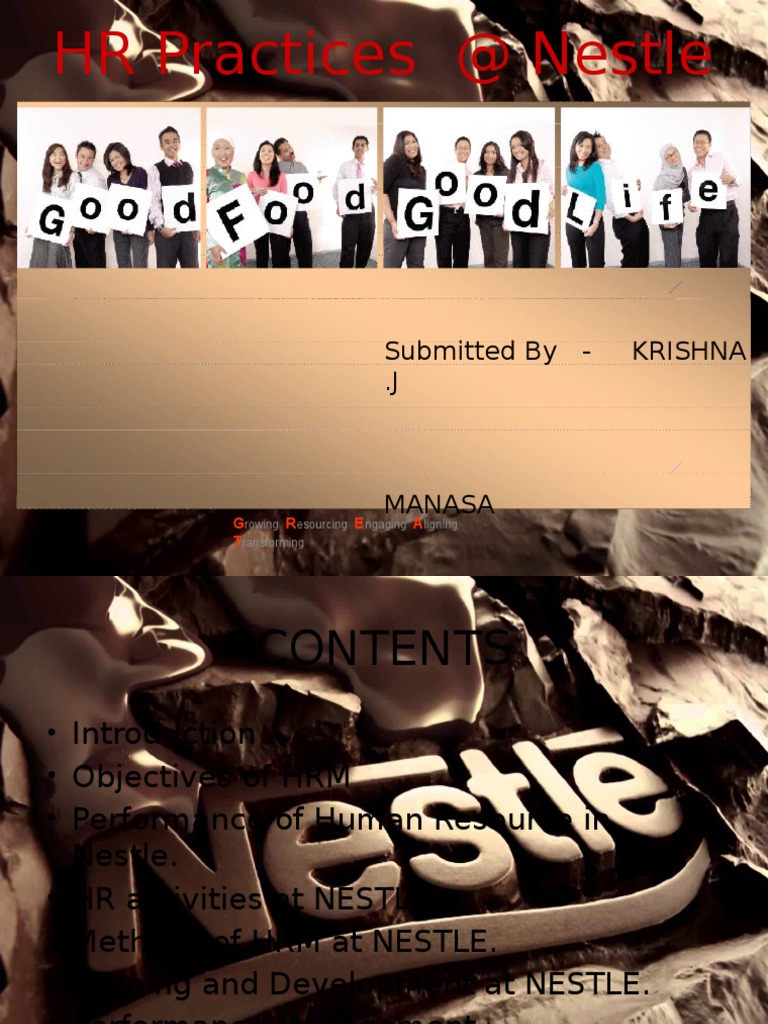 Nestle HR Practices Overview | PDF | Human Resource Management ...