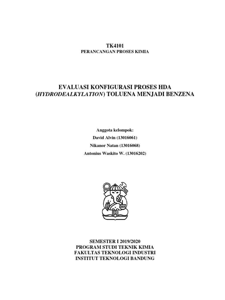 Tugas Perpro Toluen-Benzene REVISED | PDF