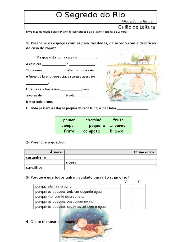 O Segredo Do Rio 4 Ano | PDF