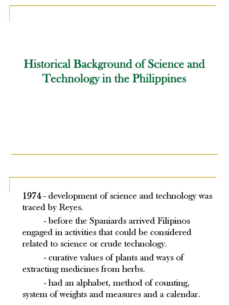Science and Technology in the Philippines | PDF | Manila | Science