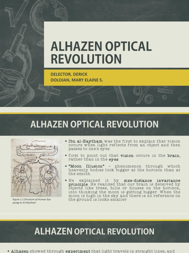 Alhazen Optical Revolution PDF | PDF | Optics | Natural Philosophy