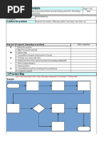 GSTD - Go See Think Do Prob Solving Template | PDF | Cognition