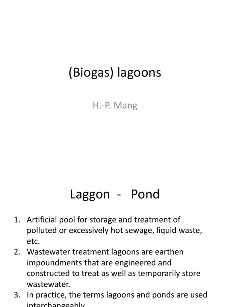 Anaerobic Digester Lagoon | PDF | Sewage Treatment | Anaerobic Digestion