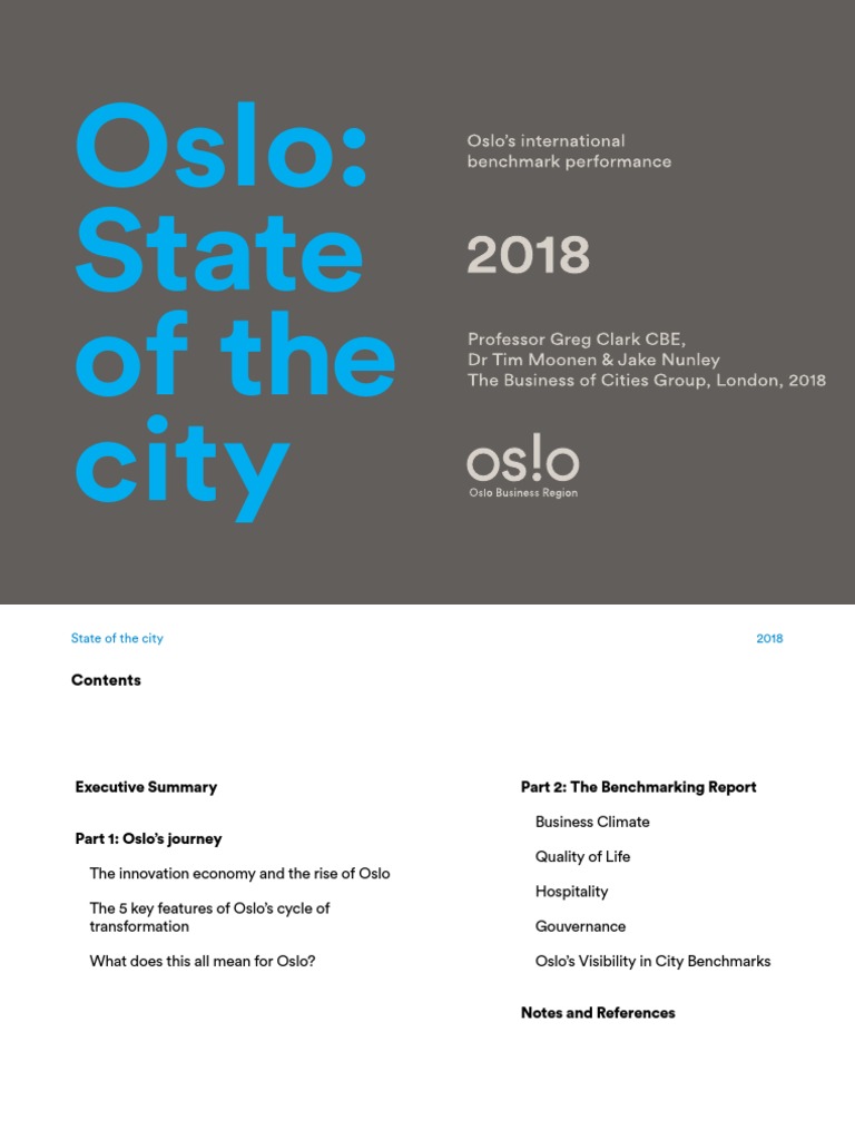 Oslo's Innovation and Cultural Growth | PDF | Innovation | Oslo