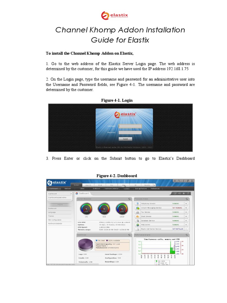 Step-by-Step Guide to Installing the Channel Khomp Addon on Elastix | PDF