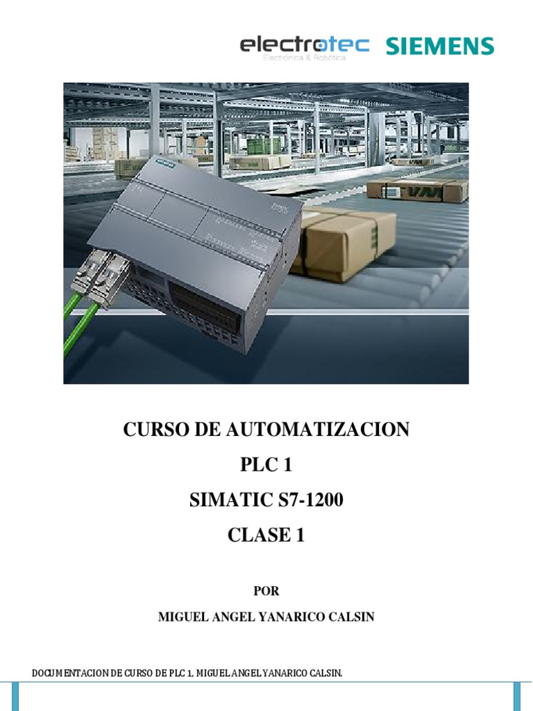 Manual de PLC Siemens PDF | PDF | Controlador lógico programable ...