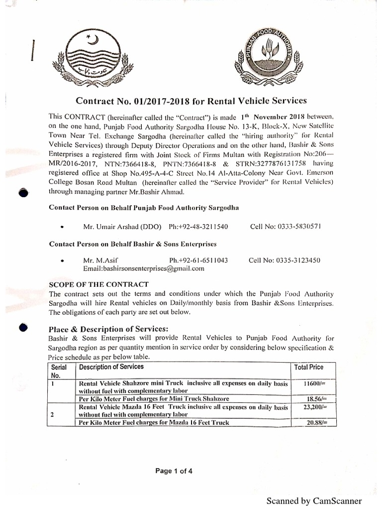 Confiscation Agreement | PDF
