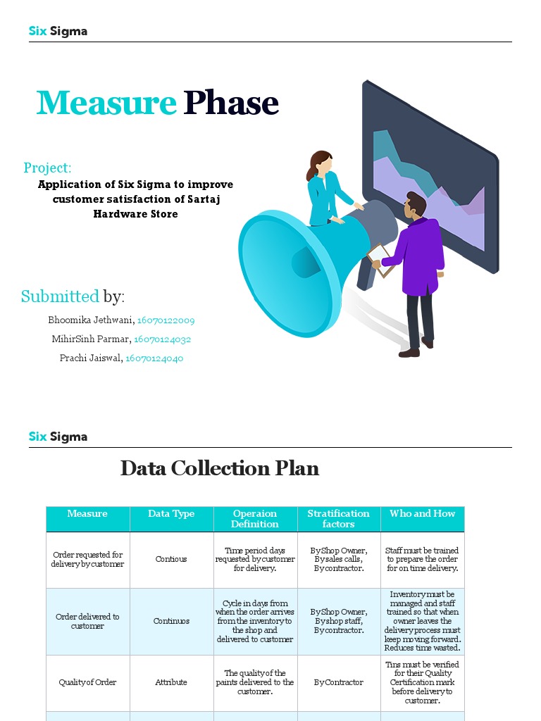 Measure Phase | PDF | Six Sigma | Standard Deviation