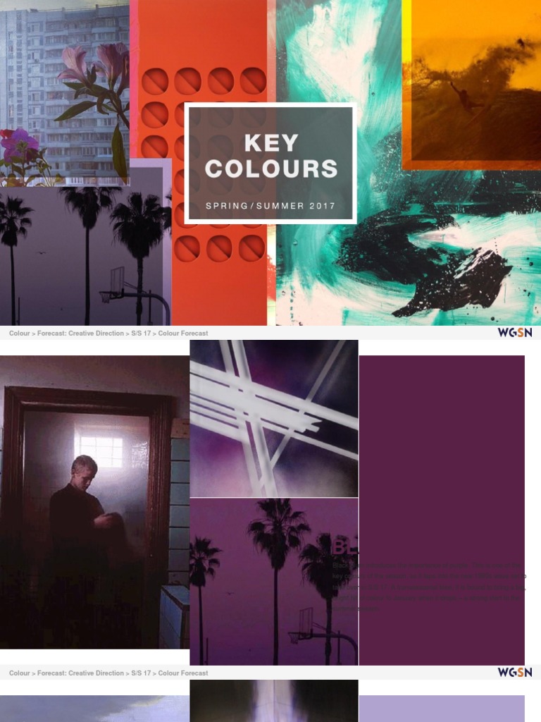Colour Forecast: Creative Direction S/S 17 Colour Forecast | PDF ...