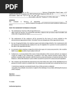 Retention Bonus Agreement - Template | PDF | Employment | Private Law