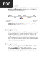 Electromagnetic Waves Project | PDF | Electromagnetic Radiation ...