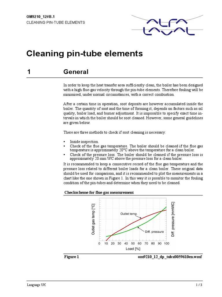 Cleaning Pin Tubes Procedure PDF | PDF | Boiler | Furnace