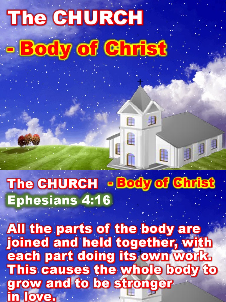 Body of Christ | PDF | Christian Church | Early Christianity