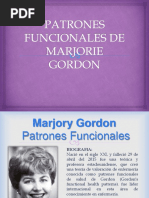 11 Patrones Funcionales de Marjory Gordon | PDF